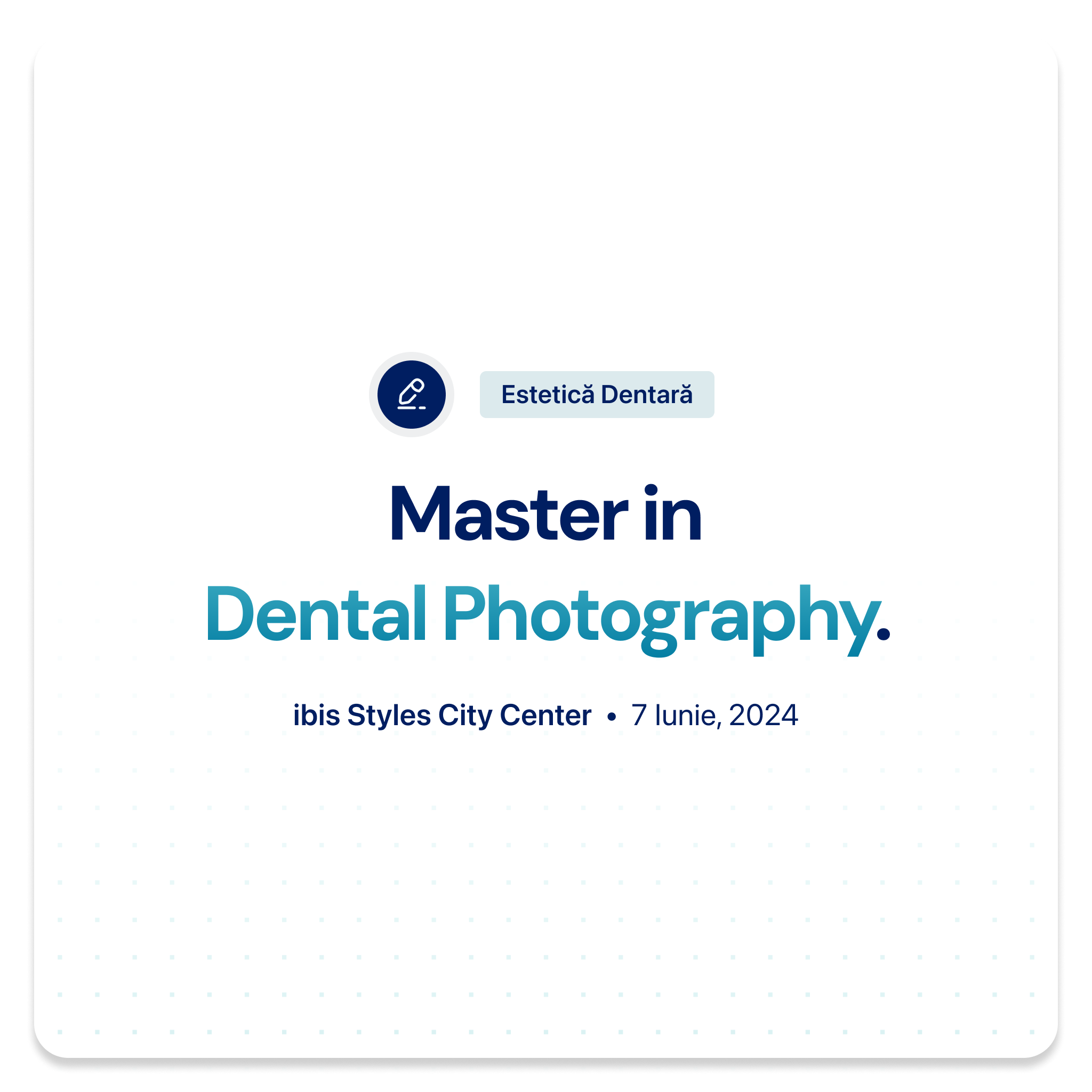 Master in Dental Photography – oposum.ro